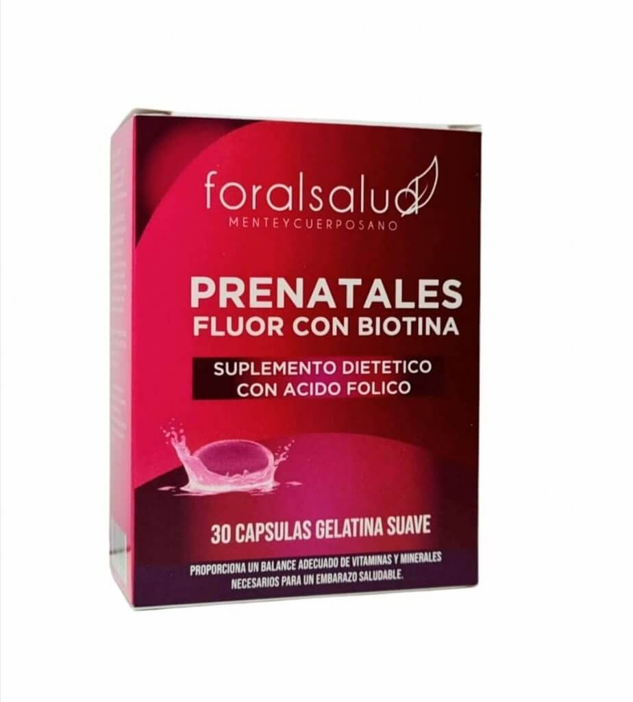 Prenatales con Fluor y Biotina – Droguería y Farmacia La Paz