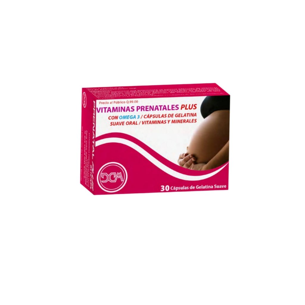 Vitaminas Prenatales Plus – Droguería y Farmacia La Paz