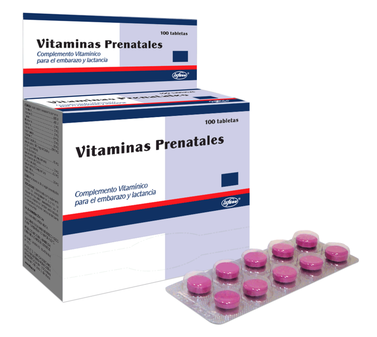 Vitaminas Prenatales – Droguería y Farmacia La Paz