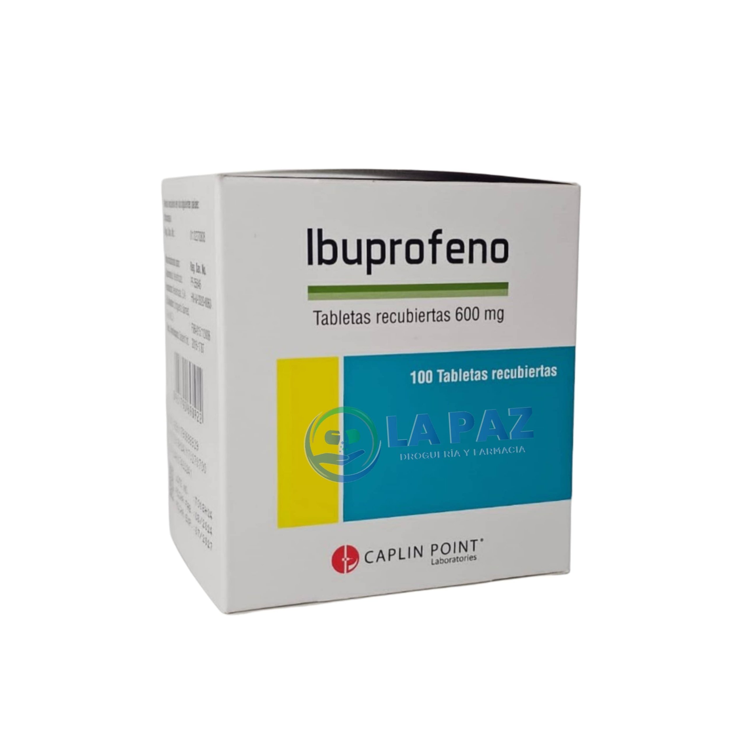 Ibuprofeno 600 – Droguería y Farmacia La Paz