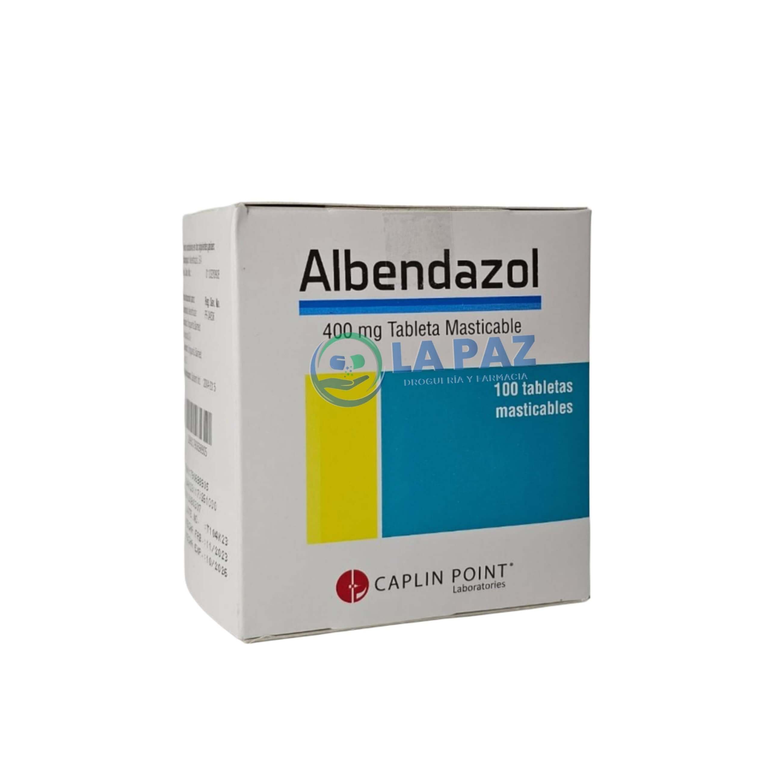Albendazol 400 mg – Droguería y Farmacia La Paz